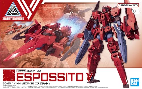 Bandai Hobby - 30 Minute Missions - #57 eEXM-30 Espossito γ, Bandai Spirits 30 MM 1/144 Model Kit