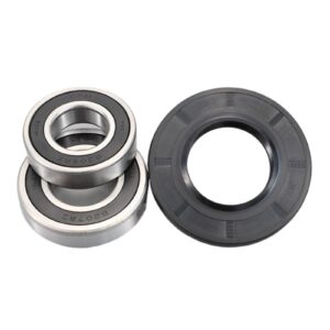 drum washing machine water seal（47 * 88 * 10/12） bearings 2 pcs（6206 6207）oil seal sealing ring parts ，compatible for midea ，compatible for little swan