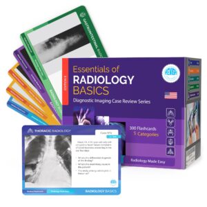 revisa radiology prep flashcards – 300pcs radiology test prep flashcards with acr references - essentials of radiology basics. diagnostic case review series - radiology tech student essentials