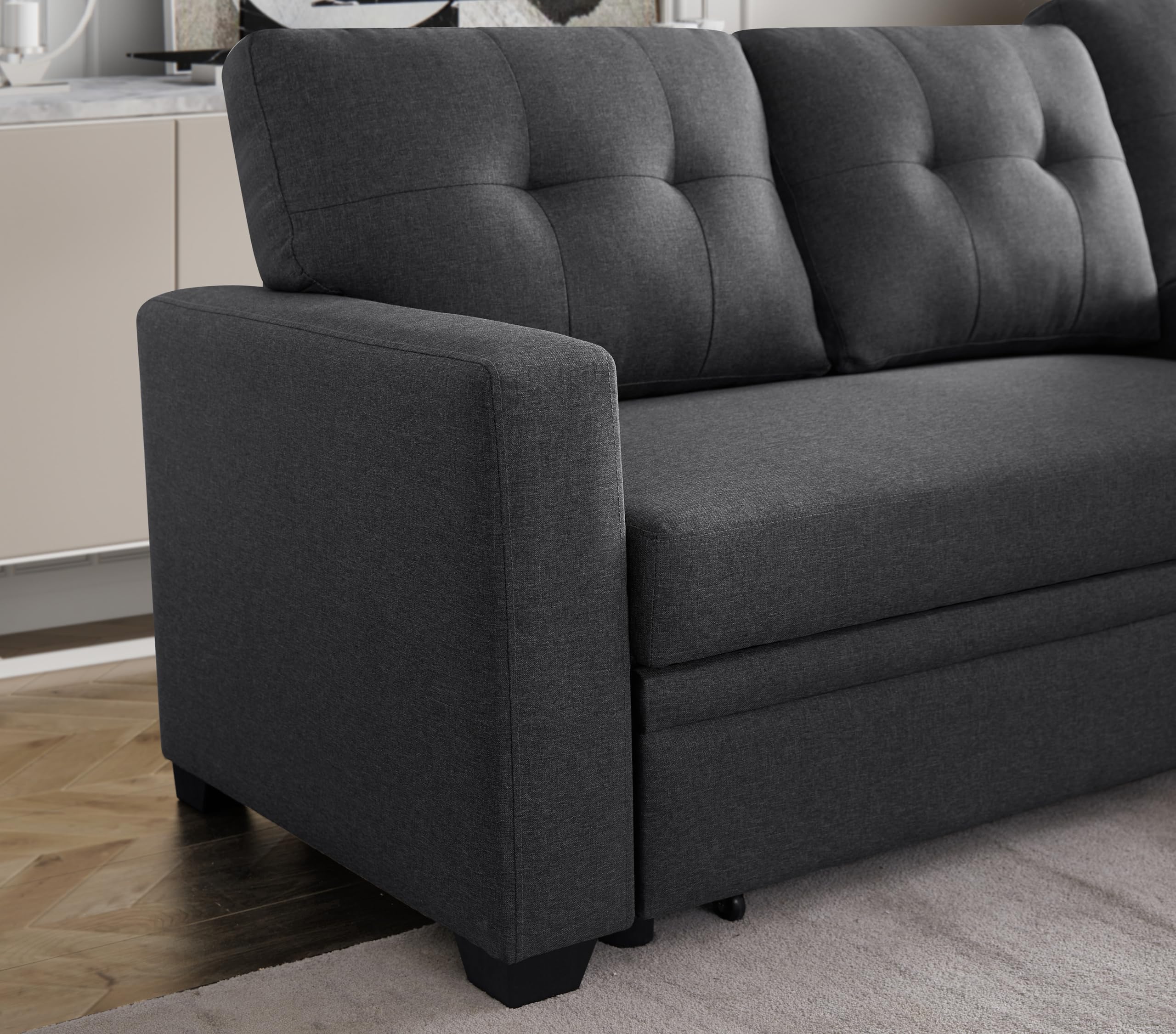 Devion Furniture Finale Sofas, Dark Gray