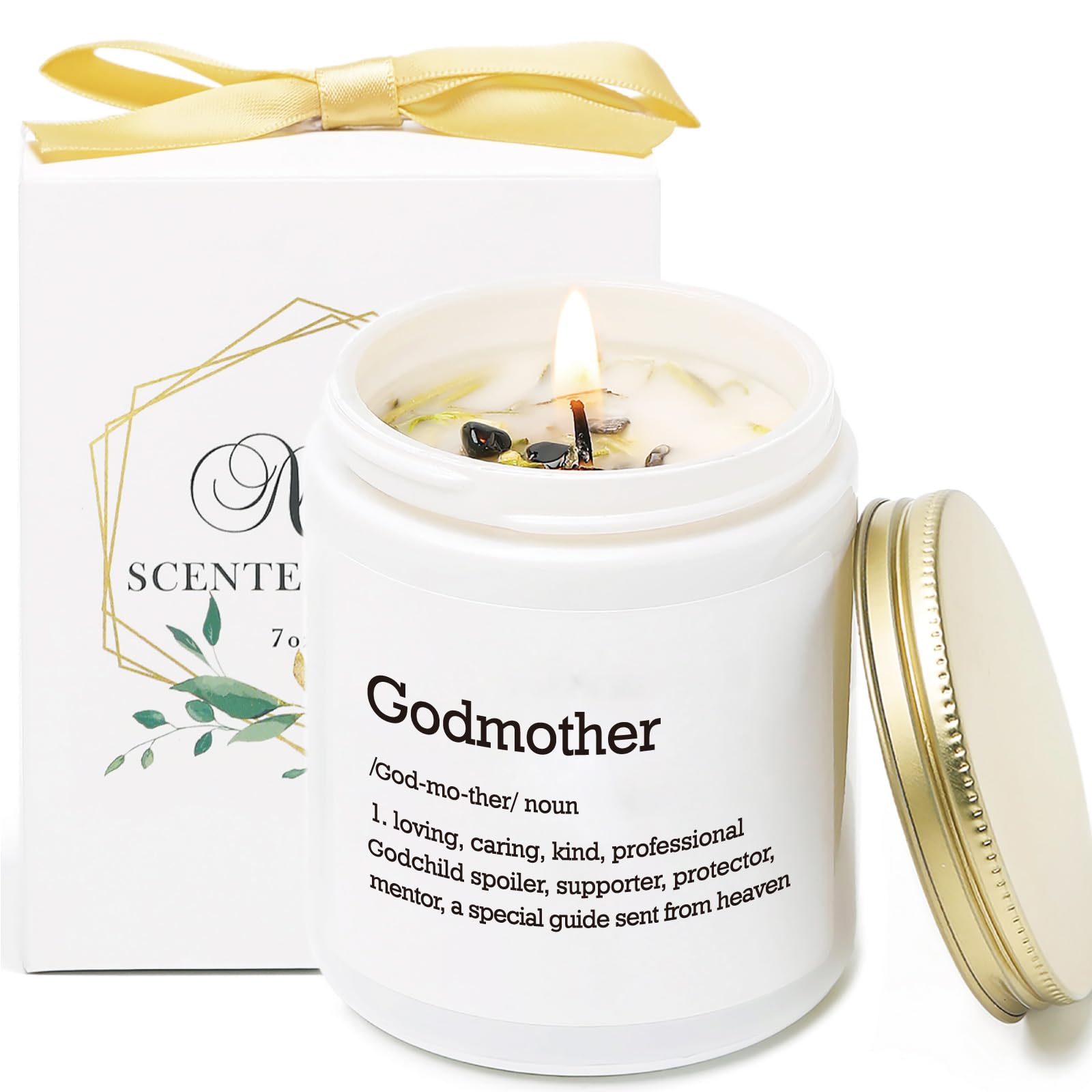 Godmother Definition Candle, Godmother Proposal Gift, Godmother Gifts, God Mother Candles Gifts, Godmother Gifts from Godchild, Birthday Christmas Gifts for Godmother, Vanilla &Lavender Scented Candle