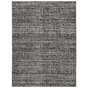 garland rug rumba 9 ft. x 12 ft. area rug black/earth tone