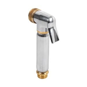 xtevu high pressure all metal bidet sprayer - toilet sprayer attachment for bathroom - handheld shower head nozzle sprinkler for home bathroom toilet spray