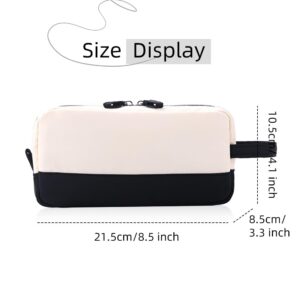 iSuperb Large Pencil Case High Capacity Pencil Pouch Storage bag Desk Organizer Marker Pouch Pen Bag for Women