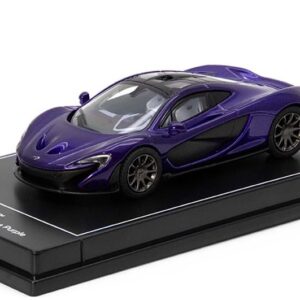 PosterCars 1:64 Scale McLaren P1 Lantana Purple Hypercar League Collection No.4