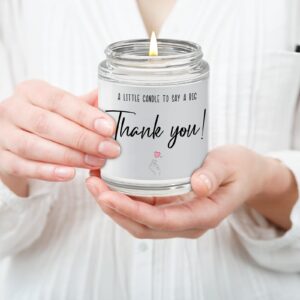 Thank You Gifts for Women Mom Friends Bosslady Coworkers Father’s Day Gifts Appreciation Gifts for Her Him, Teacher Appreciation, Friendship Gifts, Birthday Gifts, 7oz Soy Wax Lavender Candle