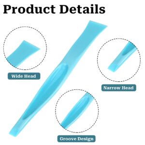 2 in 1 Plastic Scraper Tool,Multi-purpose No-Scratch Scraping Tool Small Scraper Cleaning Tool for Removing Oil Stains, Dirt, Paint, Sticker Remover Gum Scraper (3 Pack)