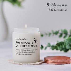 New Mom Gifts for Women After Birth, First Time New Baby Candle Mothers Day Christmas Gift