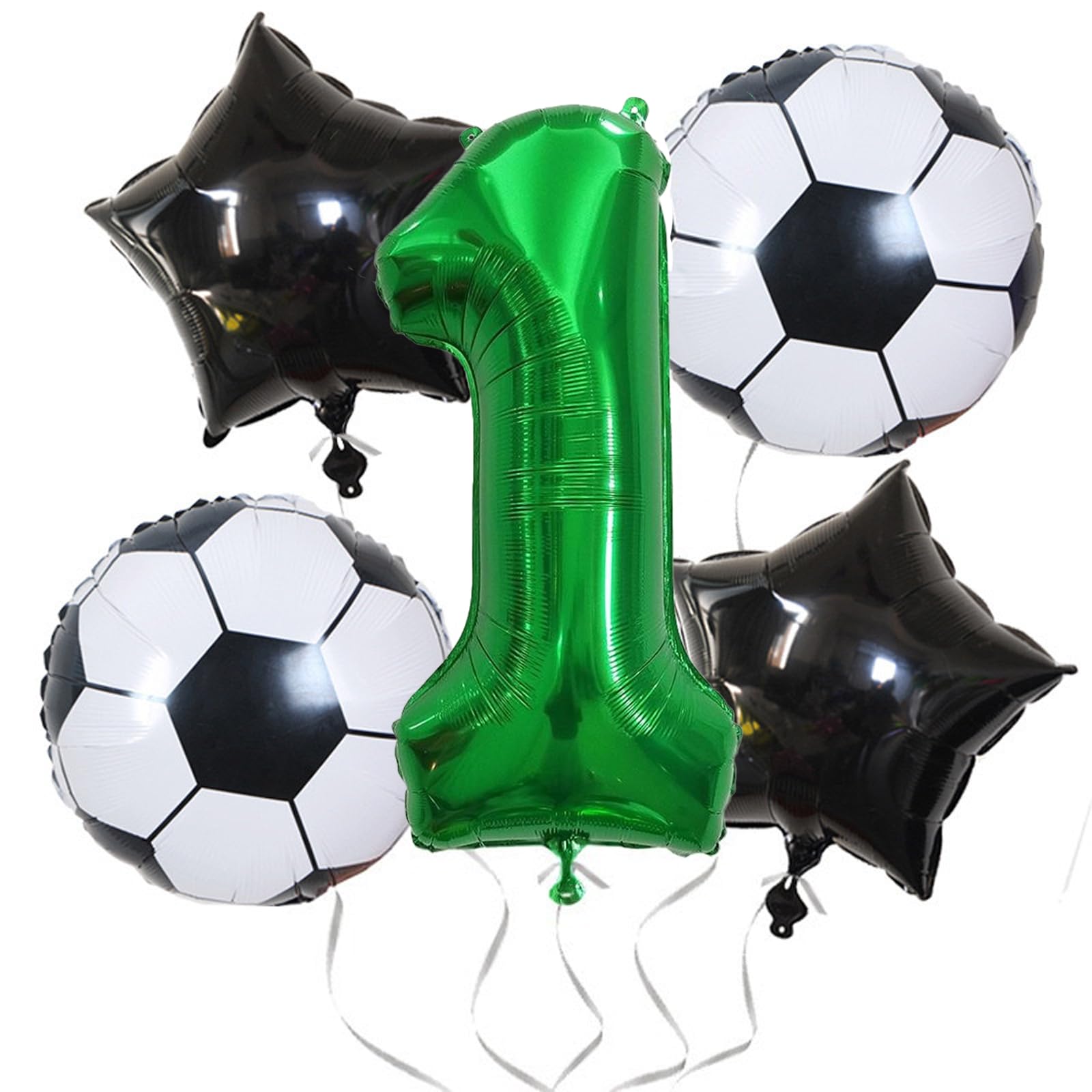 40 Inch Dark Green Number Balloons, Helium Mylar Foil Number Balloons for Birthday, Number 1 Balloon for Party Celebration Decorations Graduations Anniversary Baby Shower Photo Shoot