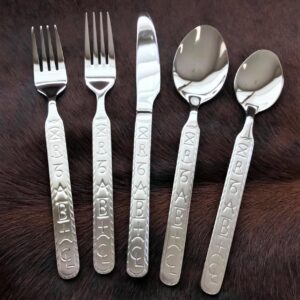 Ranch Brands Stainless Silverware Serving Set (3 Piece) by Cowboy Living