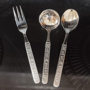 Ranch Brands Stainless Silverware Serving Set (3 Piece) by Cowboy Living