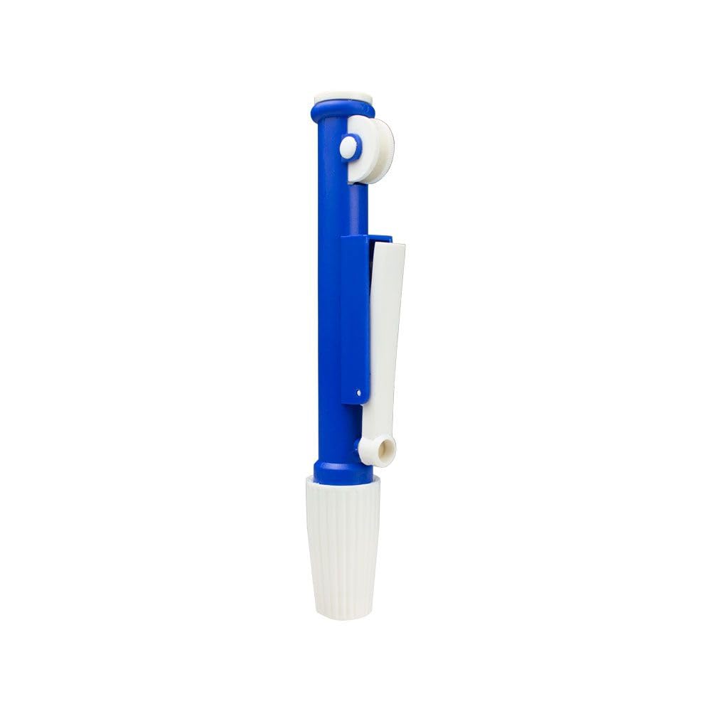 United Scientific™ Pipette Pump, Set of 3 Lab Pipettes, 2ml Blue, 10ml Green, 25ml Red, Fit Plastic or Glass Pipettes