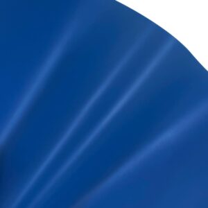 ONEART | 20 Gauge Candy Color Jelly Vinyl Roll, 30 x120 cm Frosty Soft PVC Fabric, Blue