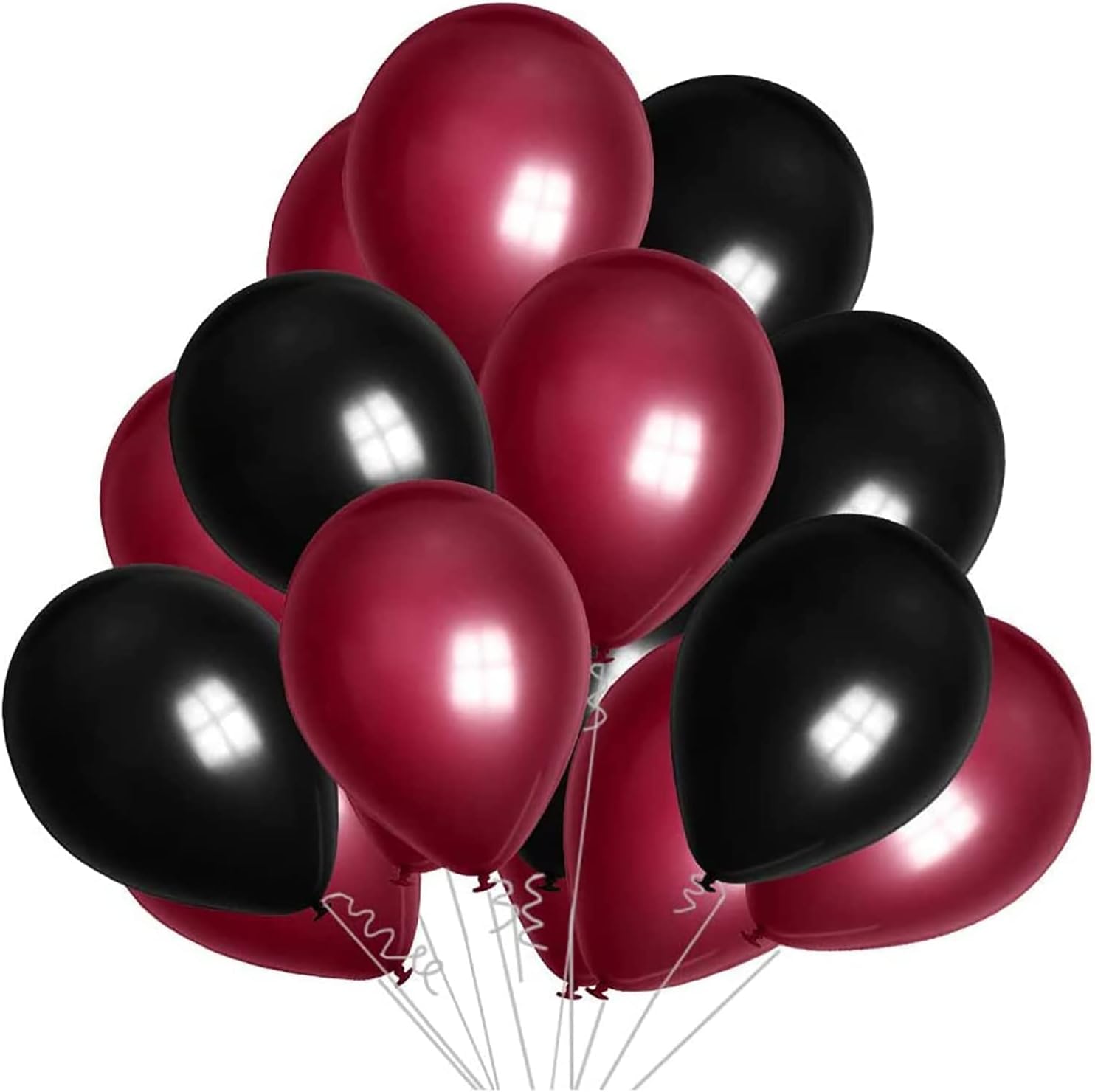 Graduation Decorations Burgundy Black Gold 2024/Maroon Gold Graduation Party Decorations FSU/Wizard Party Decorations/Burgundy Gold Black Balloons Burgundy Gold Birthday Decorations