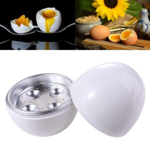 4 Grids Egg Cooker, Microwave Oven Egg Steamer, Microwave Special Egg Boiler For Home Breakfast Home Egg Cooking Tools