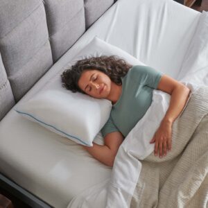 TEMPUR-Adapt (Supreme) 3" Memory Foam Mattress Topper and Tempur-Pedic TEMPUR-Cloud Breeze Dual Cooling Pillow