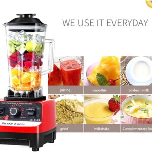 Heavy Duty Professional Blender, Peak 2200W Commercial Grade Bar Blender With 70Oz Container For Shakes, Smoothies, Ice Crushing, Frozen Fruits, Soups, Dry Grinding (White)