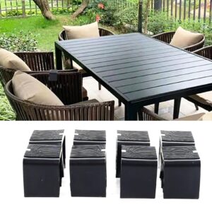 8 Pieces Outdoor Furniture Clips, Rattan Patio Sectional Sofa Furniture Chair Clips Connect Sectional or Module Wicker Couch Clamps Outdoor Rattan Furniture Connector Clips