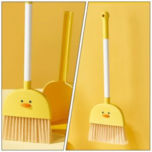 Healifty Cartoon Children Small Broom Home Cleaning Children Cleaning Tool Kids Broom House Cleaning Tools