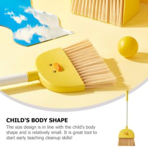 Healifty Cartoon Children Small Broom Home Cleaning Children Cleaning Tool Kids Broom House Cleaning Tools