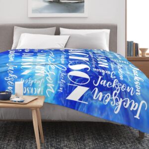 Customization of lover Personalized Blanket and Throw Customized Name Blanket for Kids Adult Flannel Custom Blanket (Color 11, 50''x60'')