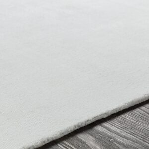 Mark&Day Area Rugs, 5x7 Farnham Modern White Area Rug, White Carpet for Living Room, Bedroom or Kitchen (5' x 7'6")