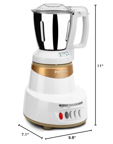 Panasonic Super Mixer Grinder MX-AV325 3 Stainless Steel Jars 600 Watts 110-120 Volt US & CANADA