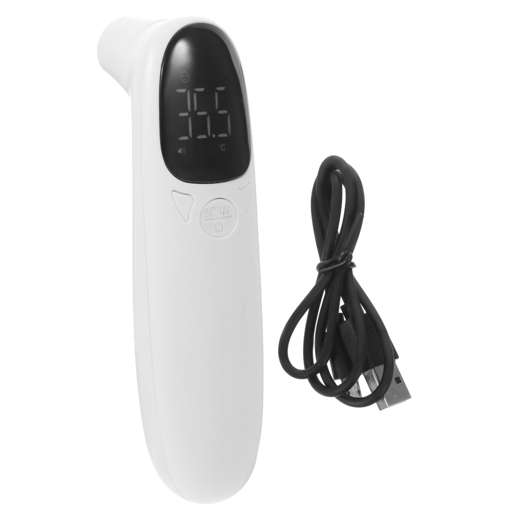 ABOOFAN 5 Sets pet Thermometer Portable Thermometer Animal Thermometer Safe Thermometer Light Thermometer Digital Thermometer Dog Ear Temperature Screen pet Temperature Device Pet Supply