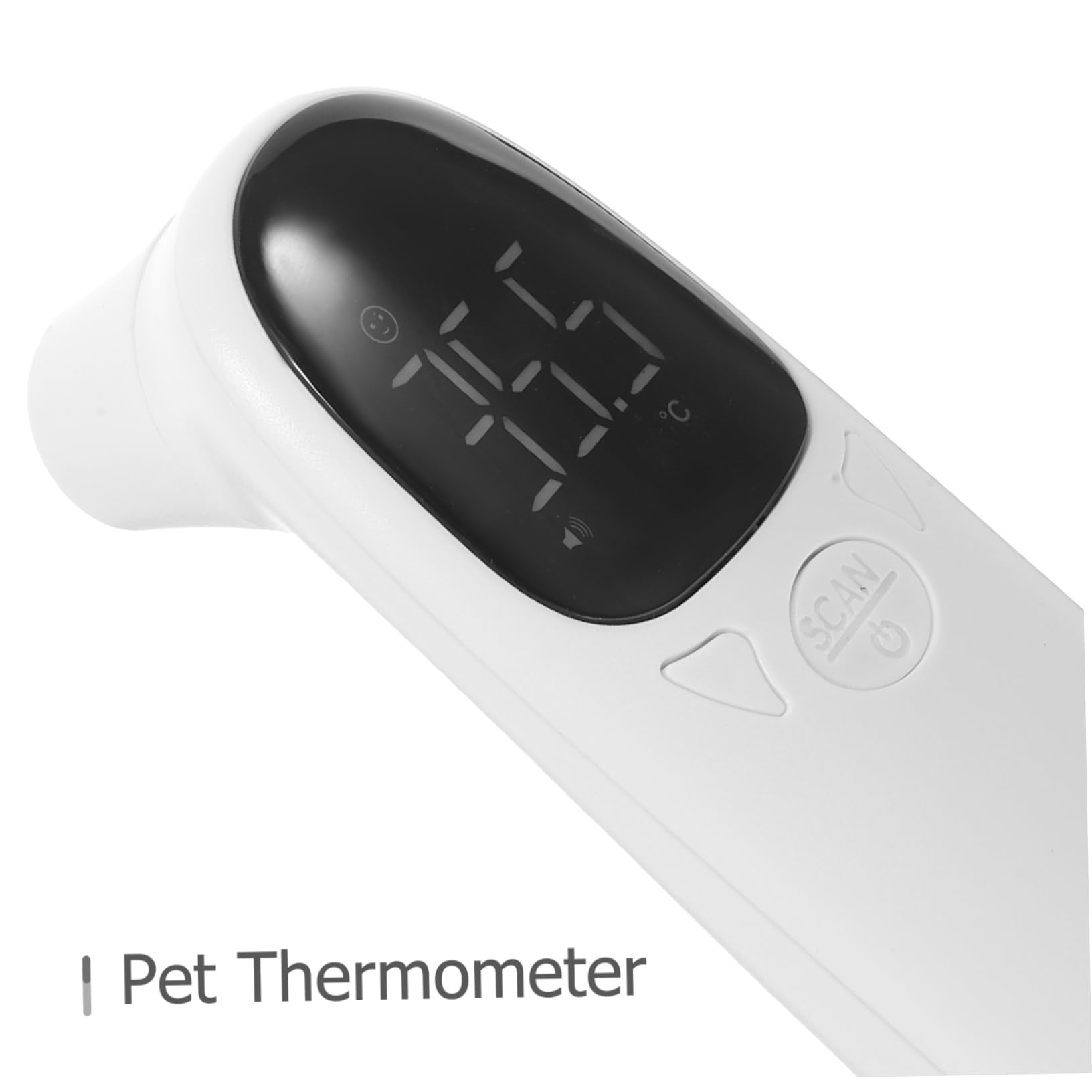 NOLITOY 1 Set Pet Thermometer Non- Animals Temperature Monitor Pet Ear Accurate Temperature Detection Screen Pet Temperature Device Dog Ear Temperature Medical Detector Baby Plastic