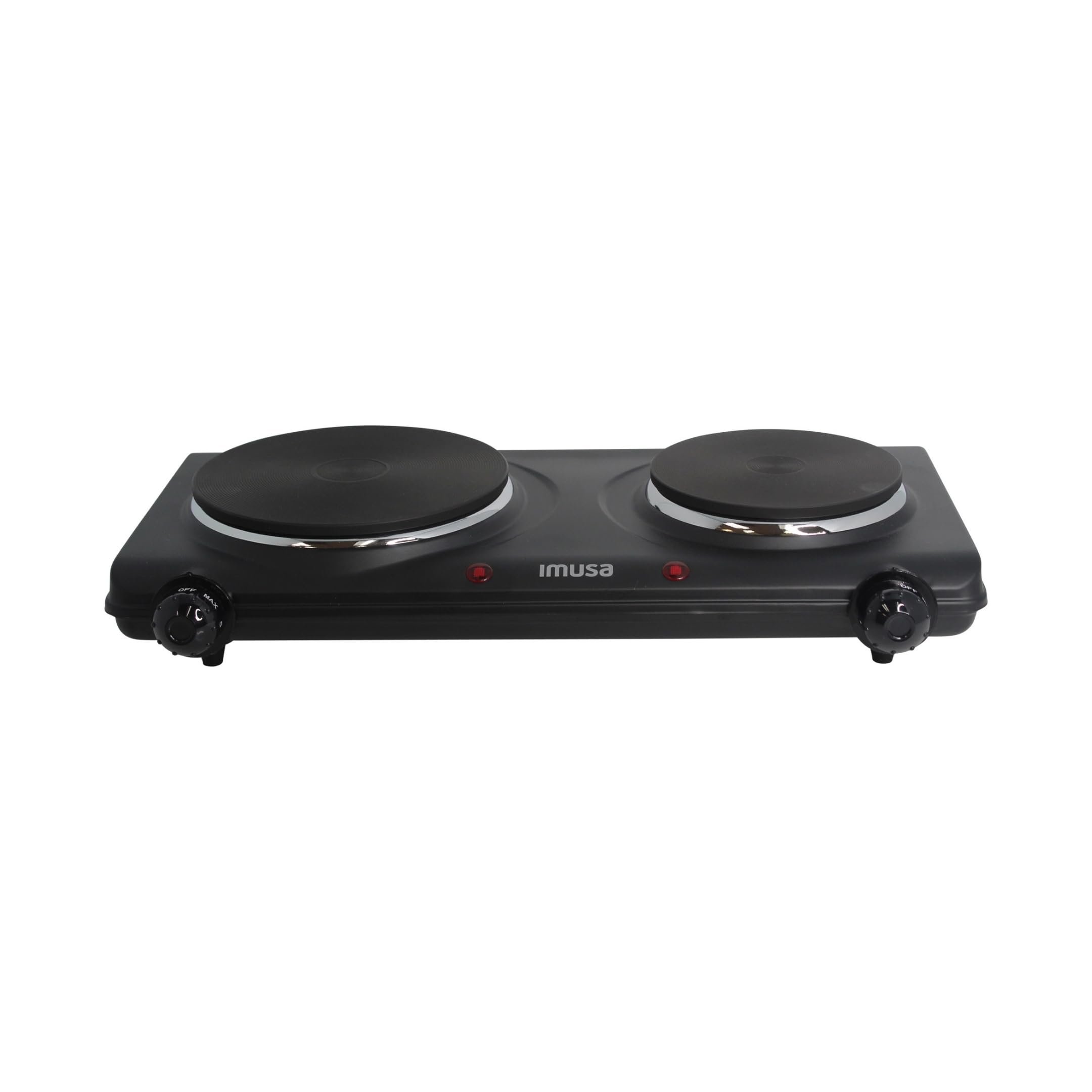 IMUSA Double Electric Hot Plate, Black