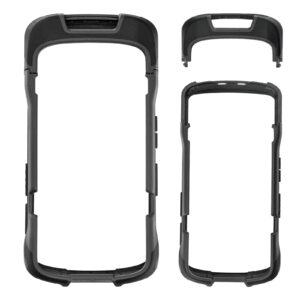 TC53 Protective Cover Bumper Case for Zebra Symbol TC53 TC58 Handheld Barcode Scanner Mobile Terminal,Rugged Case Black