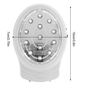 Emergency Lights, 13 LEDs Rechargeable Emergency Light, Portable Emergency Power Failure Night Lights, Automatic Power Failure Outage Light lamp Fire Emergency Light, 2W AC110-240V