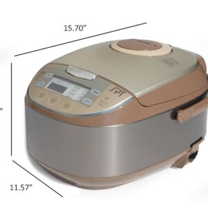 SPT RC-1206 6 Cups Multi-functional Rice Cooker: Brown Rice, White Rice, Porridge, Oatmeal, Soup, Steam, Stew, Slow Cook and Cake