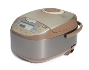 spt rc-1206 6 cups multi-functional rice cooker: brown rice, white rice, porridge, oatmeal, soup, steam, stew, slow cook and cake