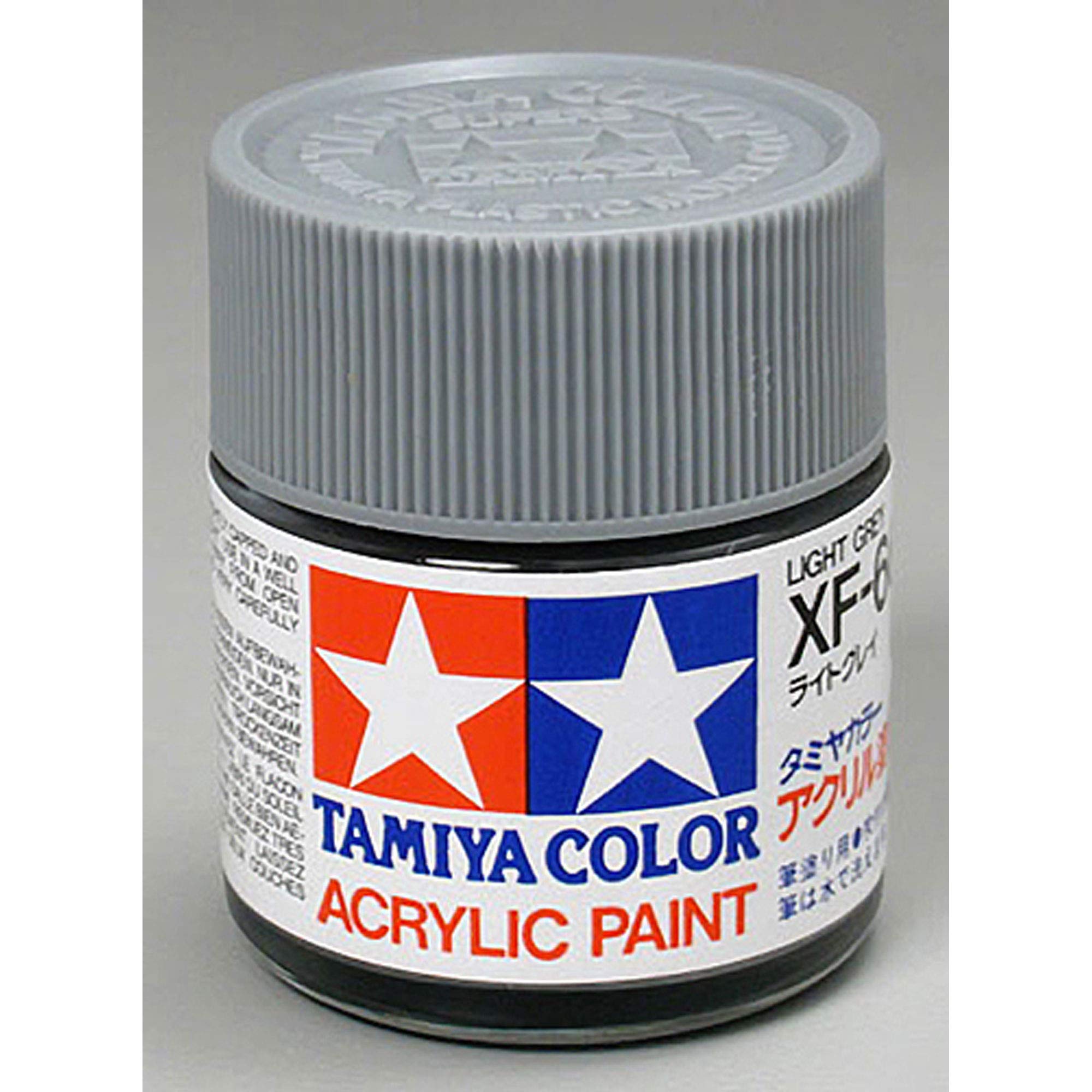 TAMIYA Acrylic XF66 Flat Light Grey TAM81366 Plastics Paint Acrylic