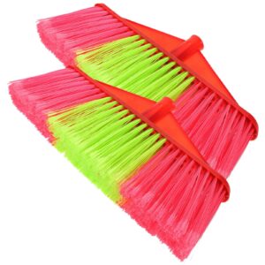 2pcs plastic broom head 2pcs broom head for broom floor broom head broom part for clean broom head for clean cleaning broom replacement cleaning broom head kitchen accessory