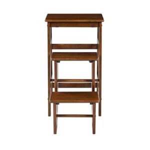 Niko Folding 30" Step Stool - Cappuccino