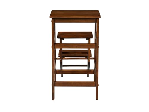 Niko Folding 30" Step Stool - Cappuccino