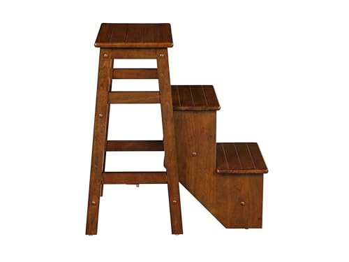 Niko Folding 30" Step Stool - Cappuccino