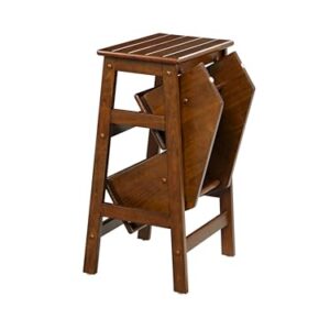 Niko Folding 30" Step Stool - Cappuccino