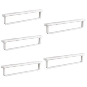 5pcs towel rack towel holder for bathroom wall towel holder rod kitchen towel holder towel bar shelf towel shelf bath towel holder kitchen accessory bathroom accessories towel rod