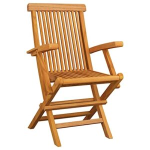 DYRJDJWIDHW Patio Chairs Patio Chairs,Outdoor Furniture,Outdoor Chairs,Balcony Furniture,Patio Furniture Set,Front Porch Decor,with Gray Cushions 2 pcs Solid Teak Wood