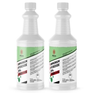 ammonium hydroxide 29% technical grade - 2 quart bottle - superior concentration for advanced chemistry