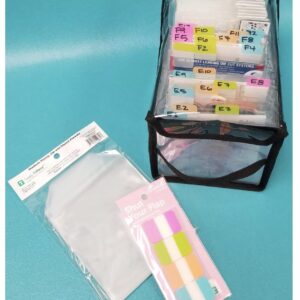 Denise Buddy Bag- Totally Tiffany - Easy 2 Organize - Perfect for Storing Alcohol Ink Markers, Embossing Folders, Acrylic Stamps, Card Panels, More