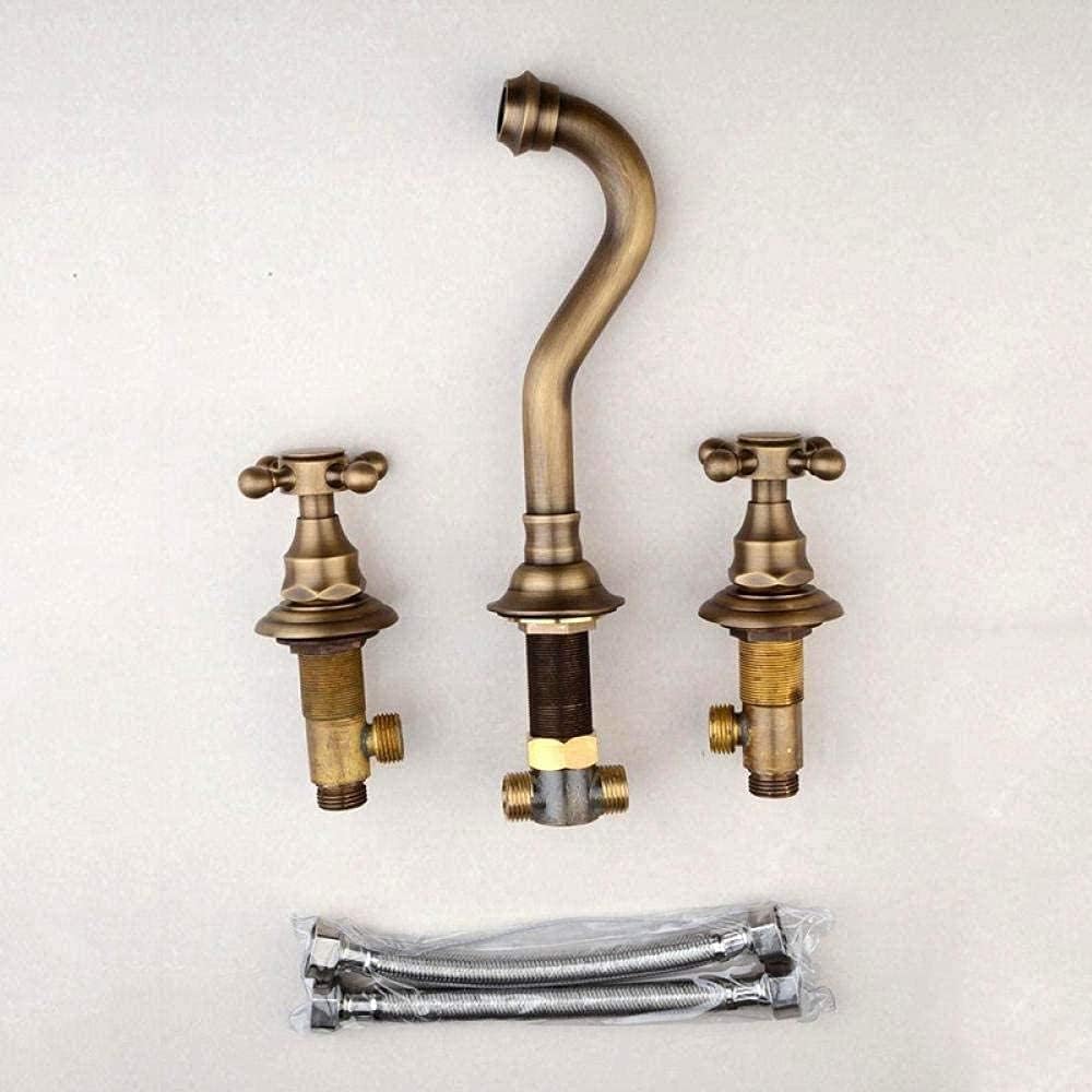 Faucet, Sink Faucet,Brass Brushed Gold Color Brass Single Lever Kitchen Faucet Lavatory Wash Wels Bathroom Bathtub Basin Tap,A540 (Color : A542)