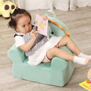 MOMCAYWEX Cuddly Toddler First Chair, Premium Character Chair, Dinosaur, 18 Month up to 3 Years