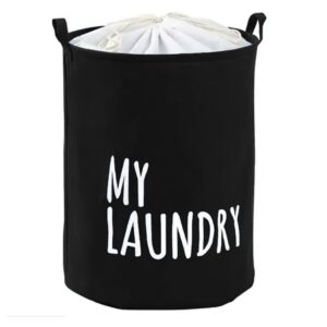 Premium Collapsible Laundry Hamper, Sturdy Oxford Fabric with Easy-Carry Handles, Ideal for Bedroom, Bathroom, and Closet Organization