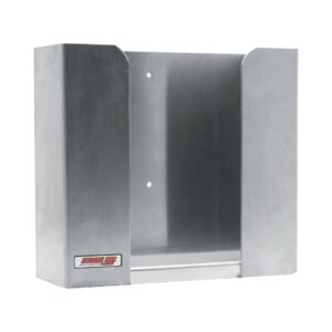 extreme max 5001.6305 c-fold paper towel dispenser for enclosed race trailer, shop, garage, storage - silver