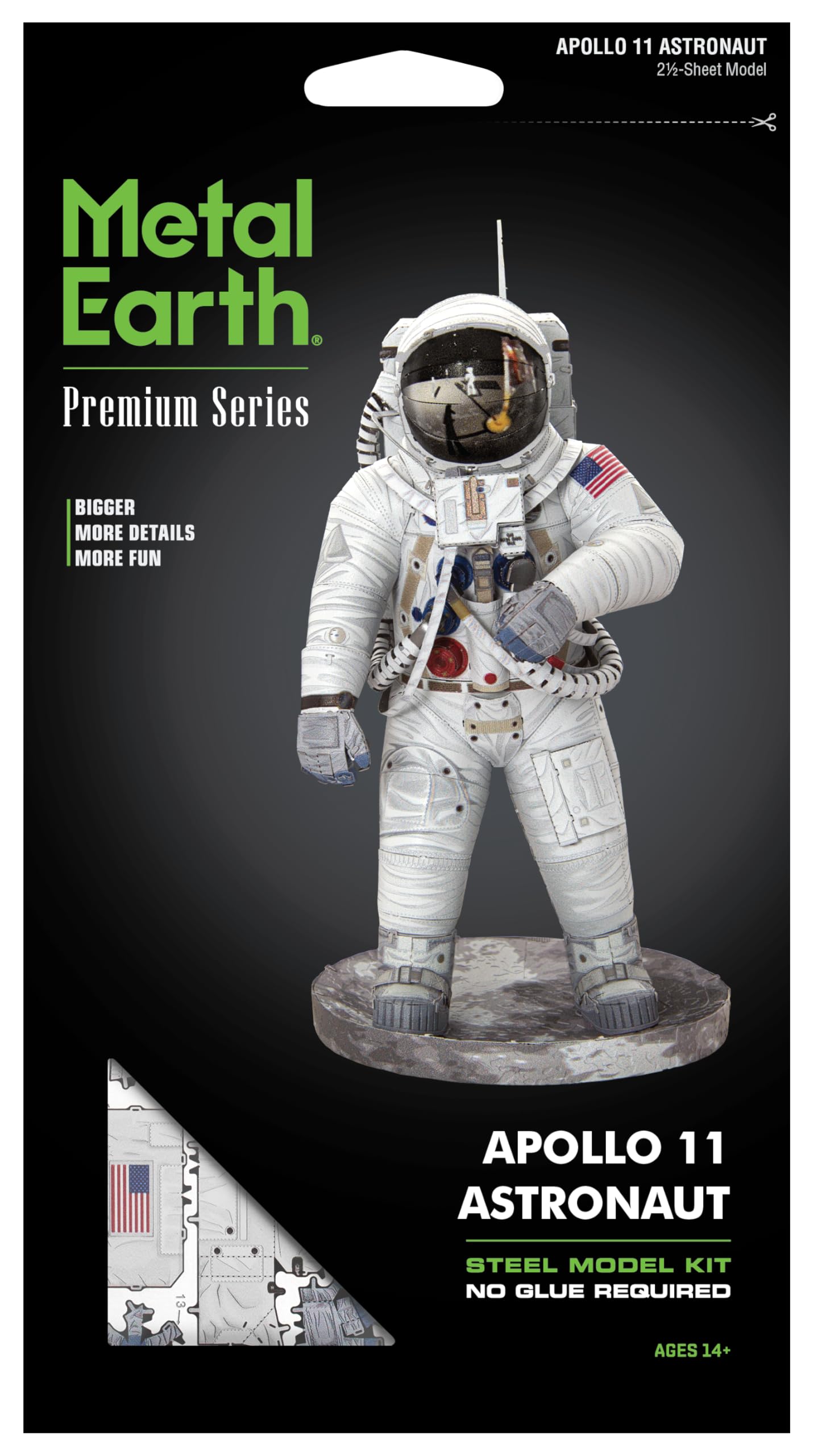 Metal Earth Premium Series Apollo 11 Astronaut 3D Metal Model Kit Fascinations