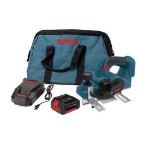 bosch plh181k-rt 18v 3-1/4 in. lithium-ion planer kit (renewed)